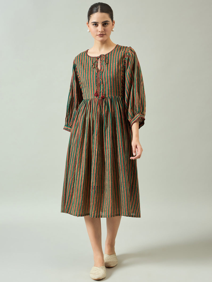 Traditional Indian Block Print Dresses for summer | The Print Roots ...